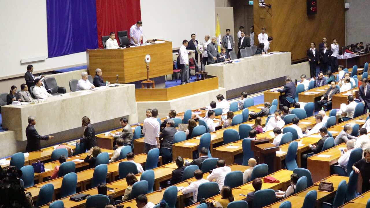 At the Special Joint Session of Congress - PING LACSON