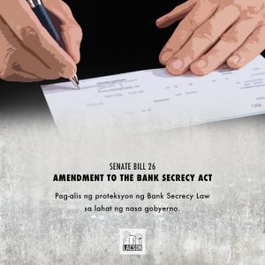PingBills | Nowhere to Hide: Lacson Bill Removes Bank Secrecy Act ...