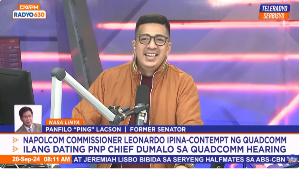 Ping: 2025 Candidacy, Alice Guo/POGO, PhilHealth Funds - PING LACSON