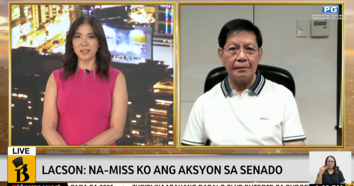 Ping: 2025 Senatorial Bid, Alice Guo, 2025 Budget - PING LACSON