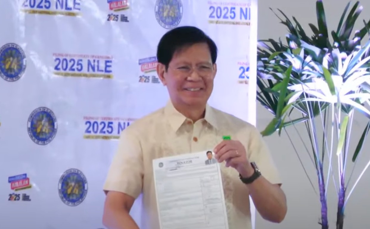 Statement after Filing Certificate of Candidacy for Senator - PING LACSON