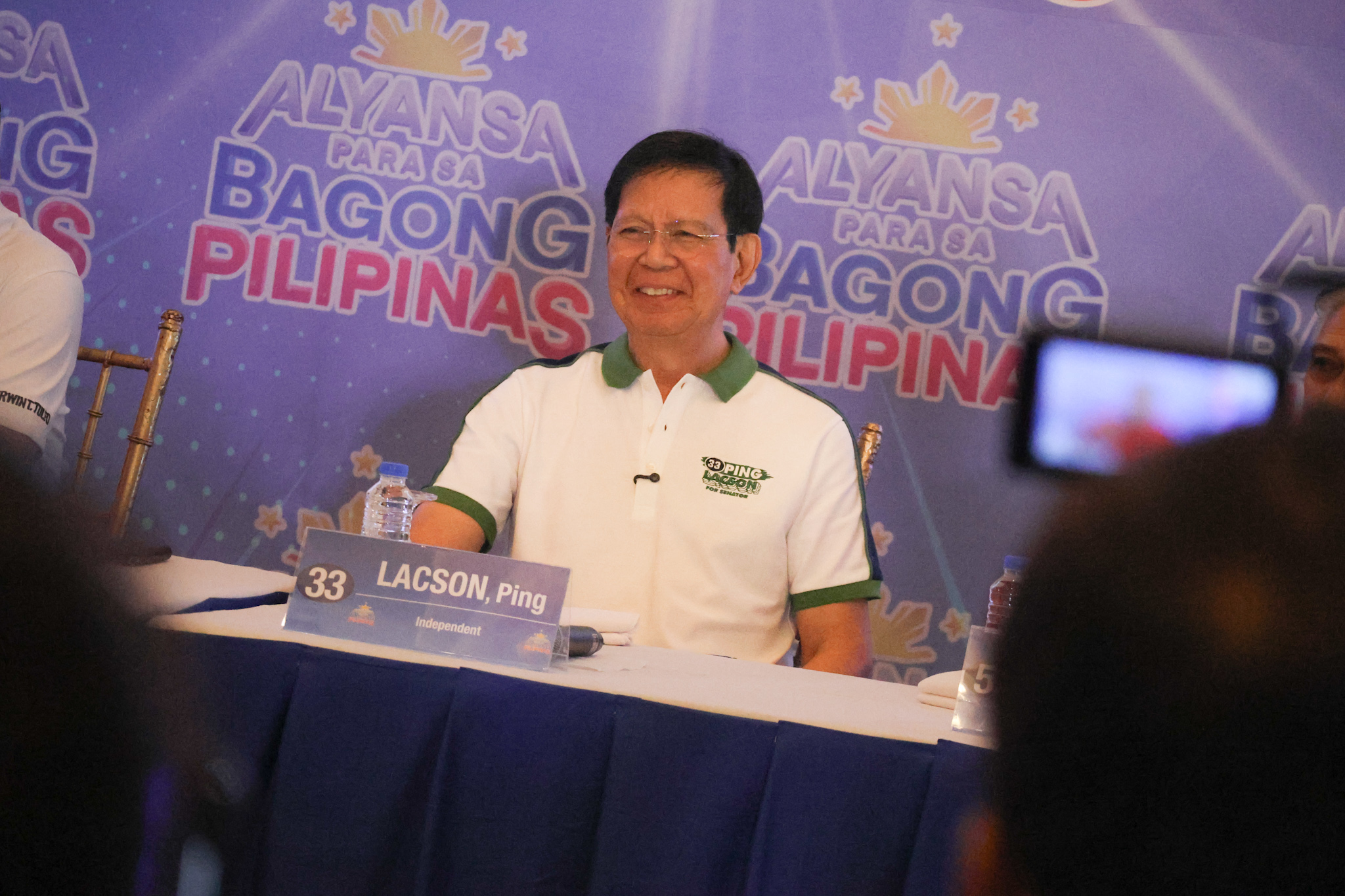 Ping Lacson Bares ‘Lessons’ from 90-Day Campaign - PING LACSON